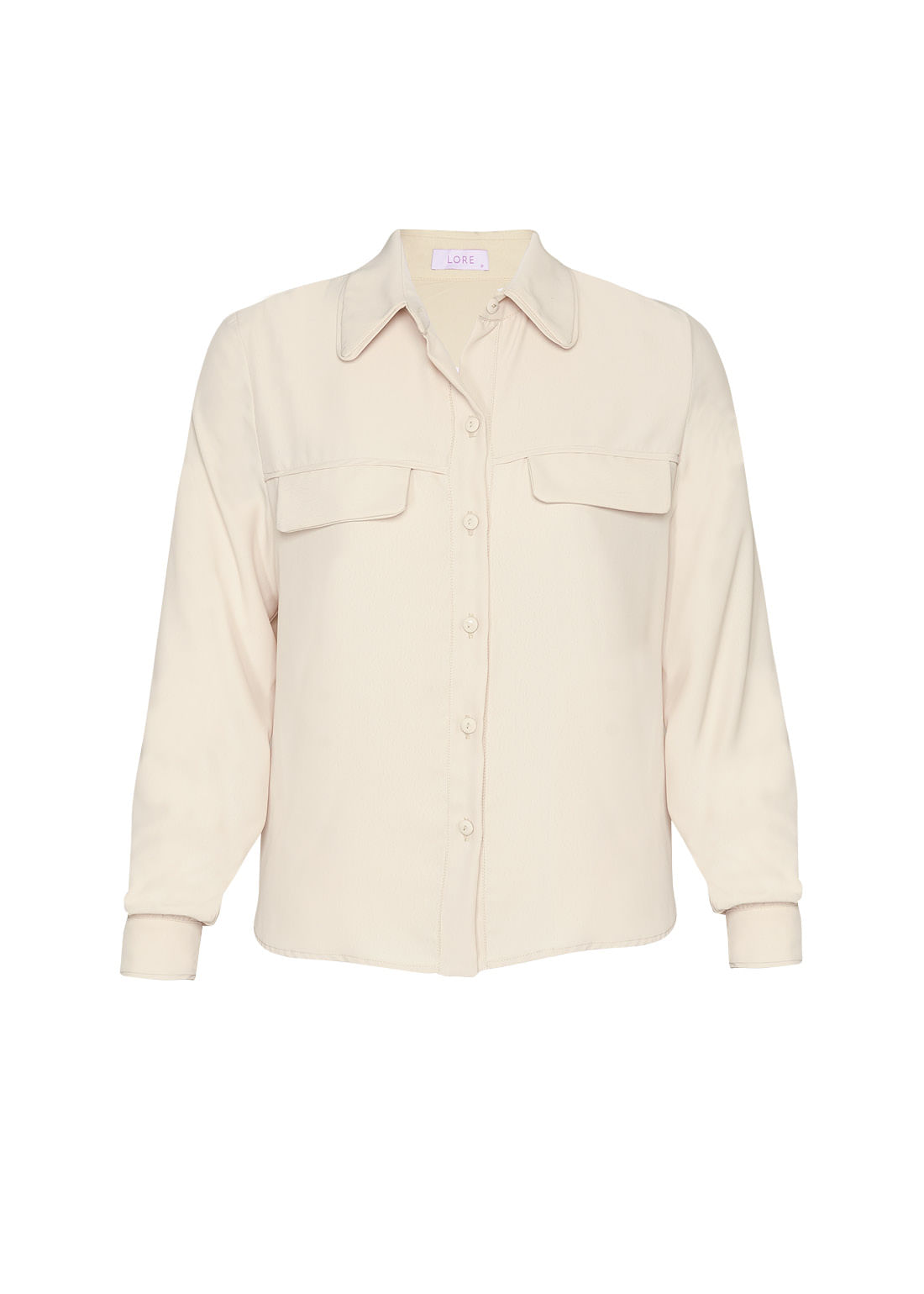 Camisa Crepe Vogue - Vanilla - LORE